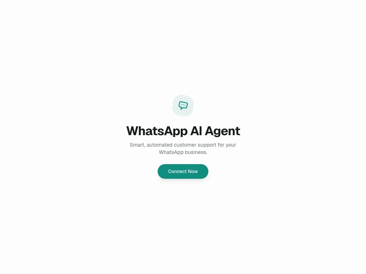 WhatsApp AI Agent