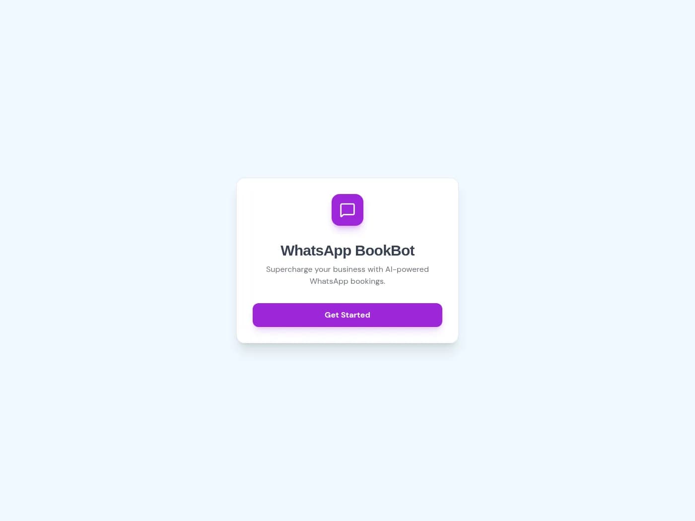 WhatsApp Booking Agent