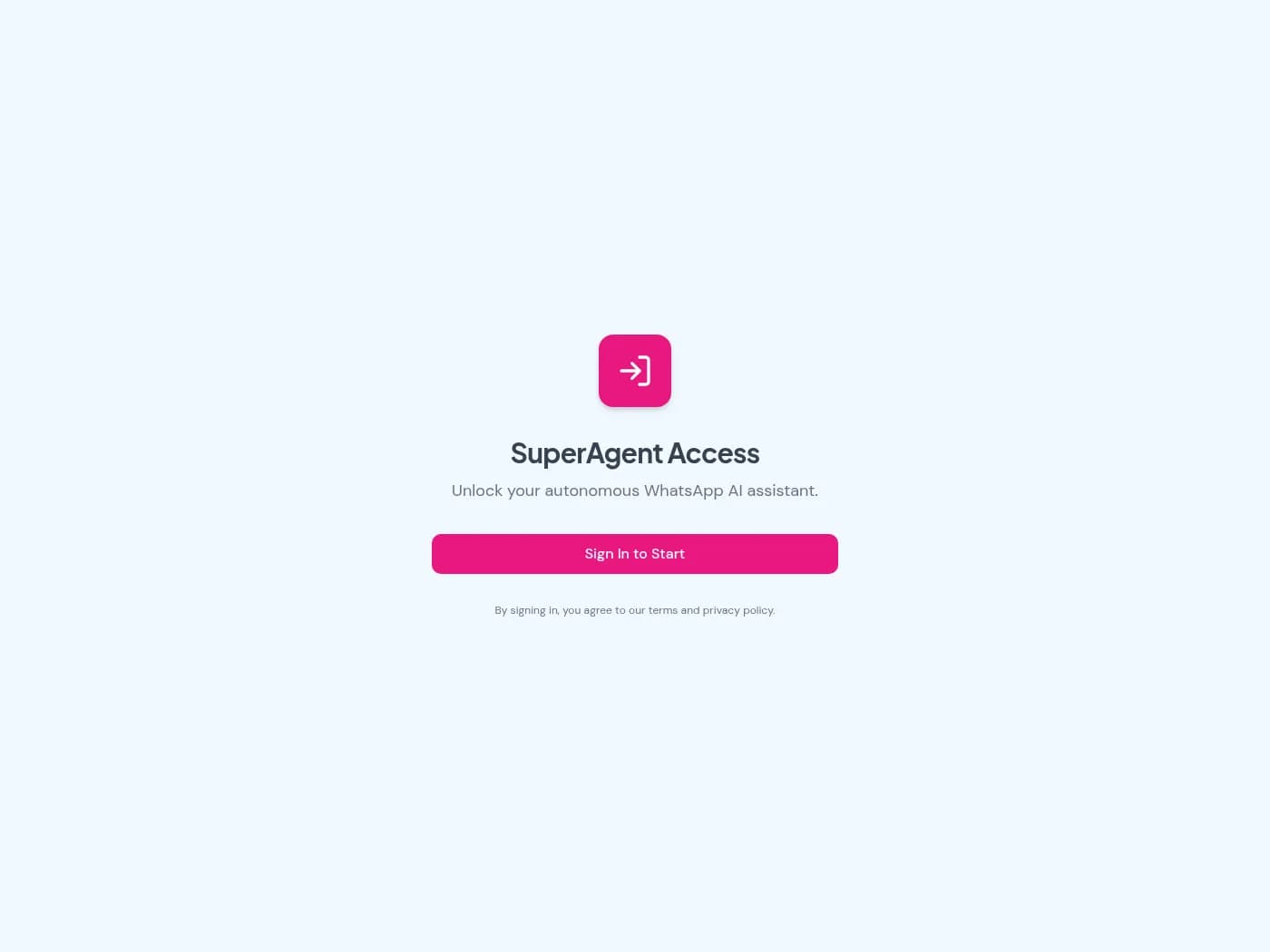 WhatsApp AI SuperAgent