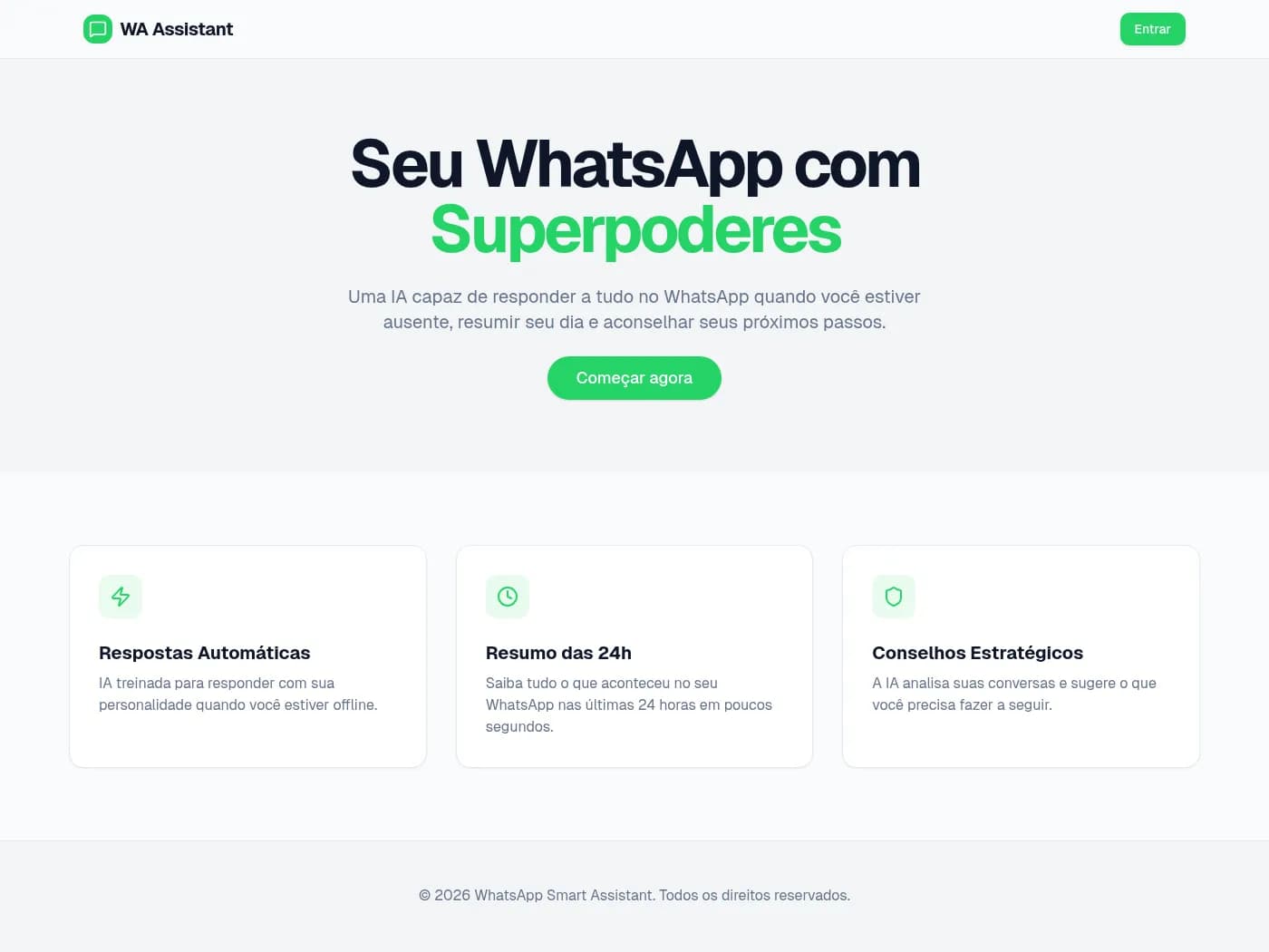 WhatsApp Smart Assistant