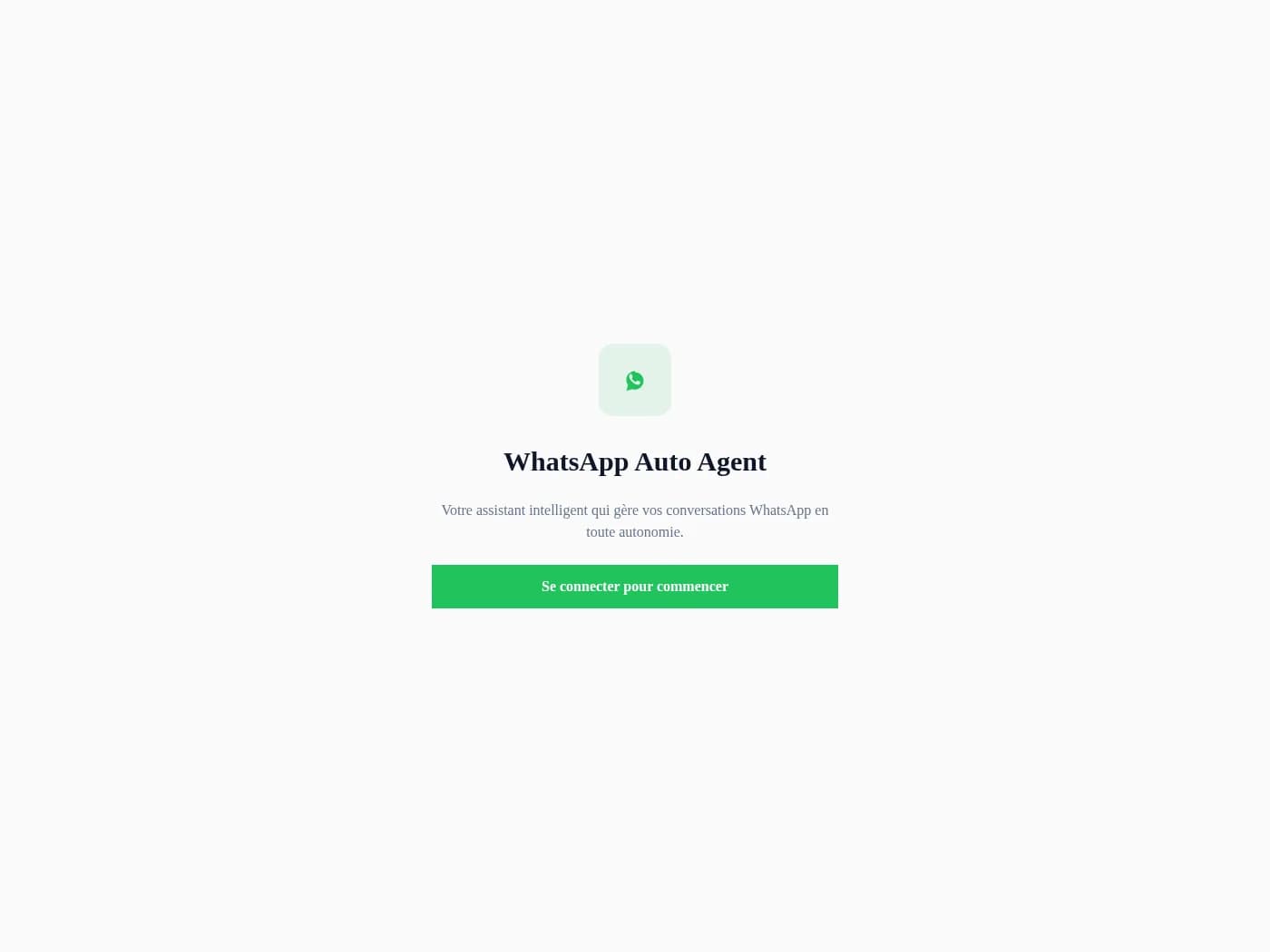 WhatsApp Auto Agent