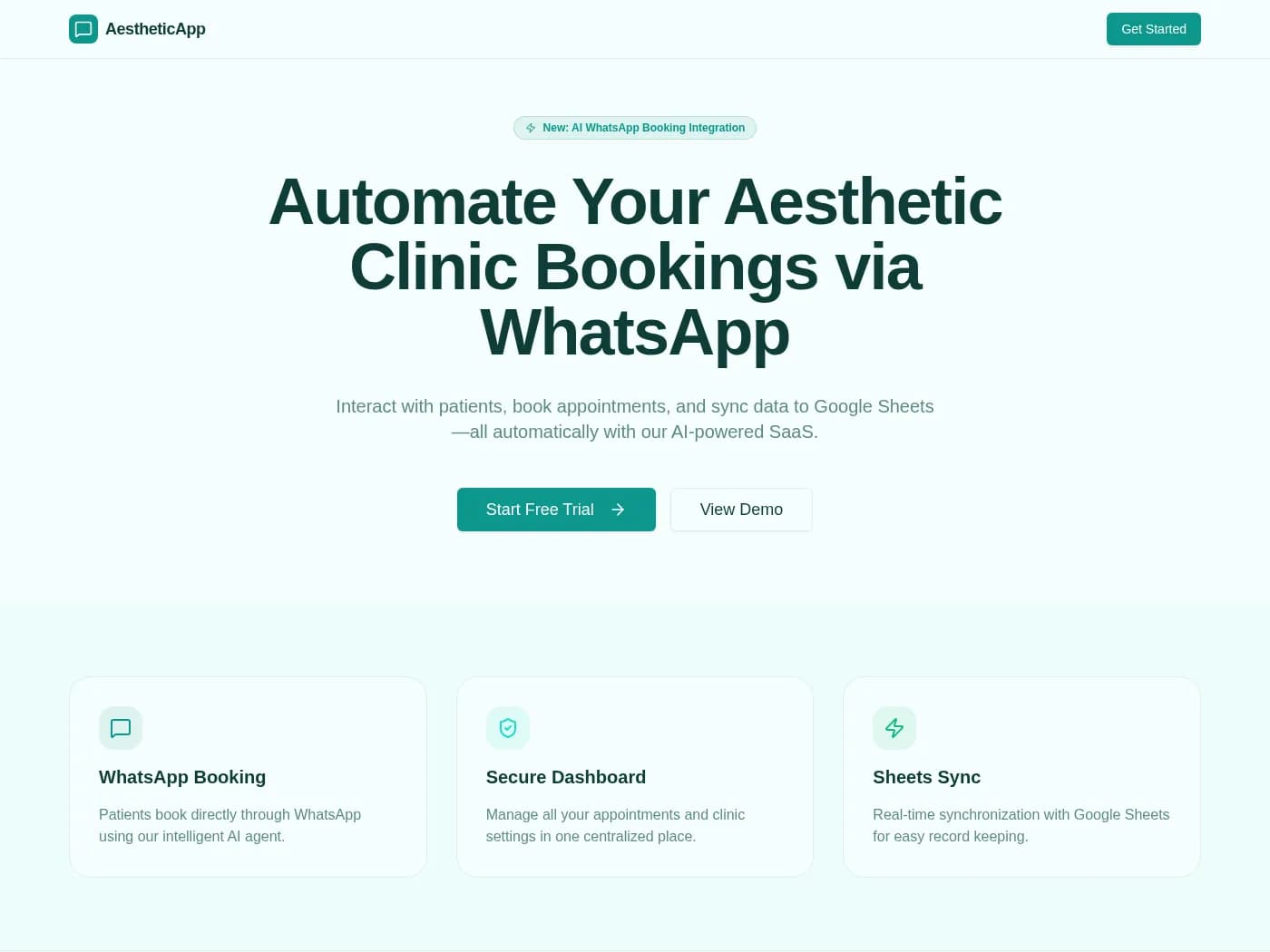 Aesthetic WhatsApp Scheduler
