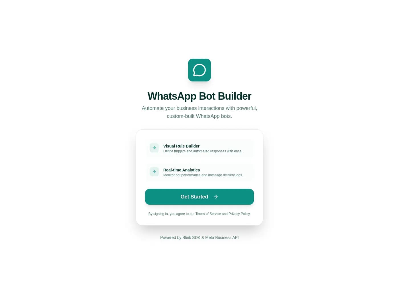 WhatsApp Bot Builder