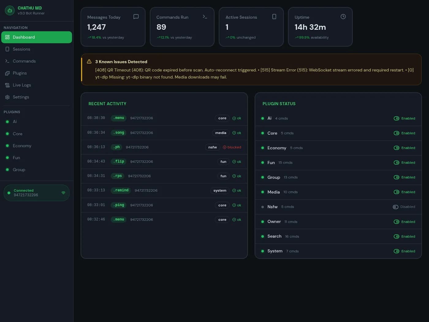 WhatsApp Bot Fixer