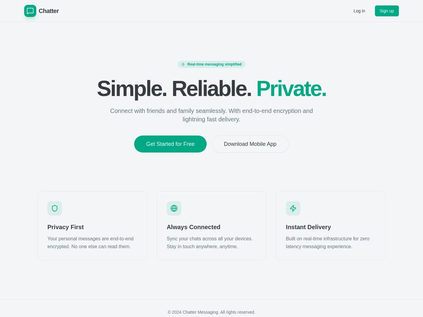 Chatter Clone