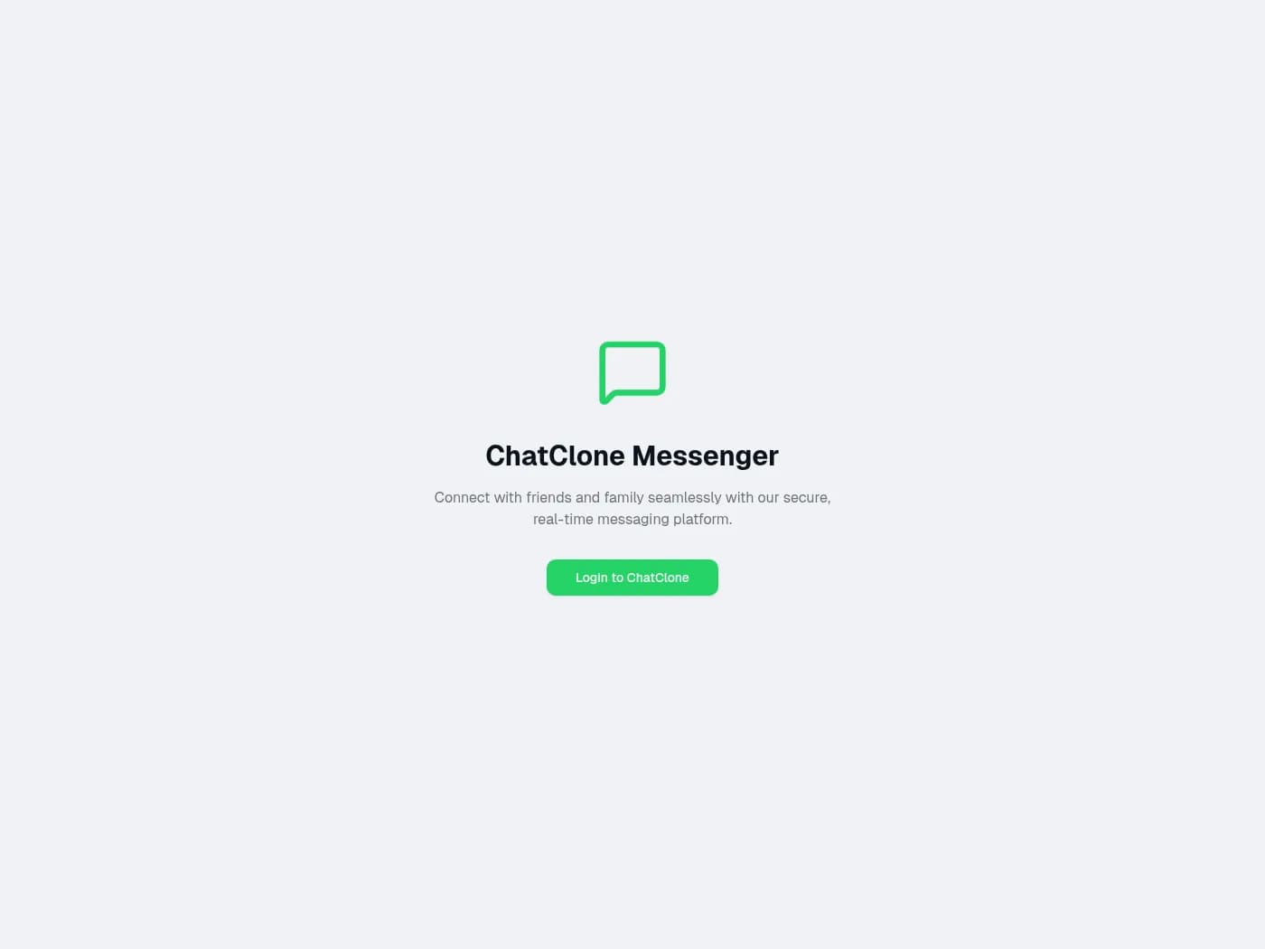 ChatClone Messenger