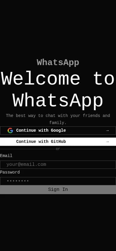WhatsApp Clone