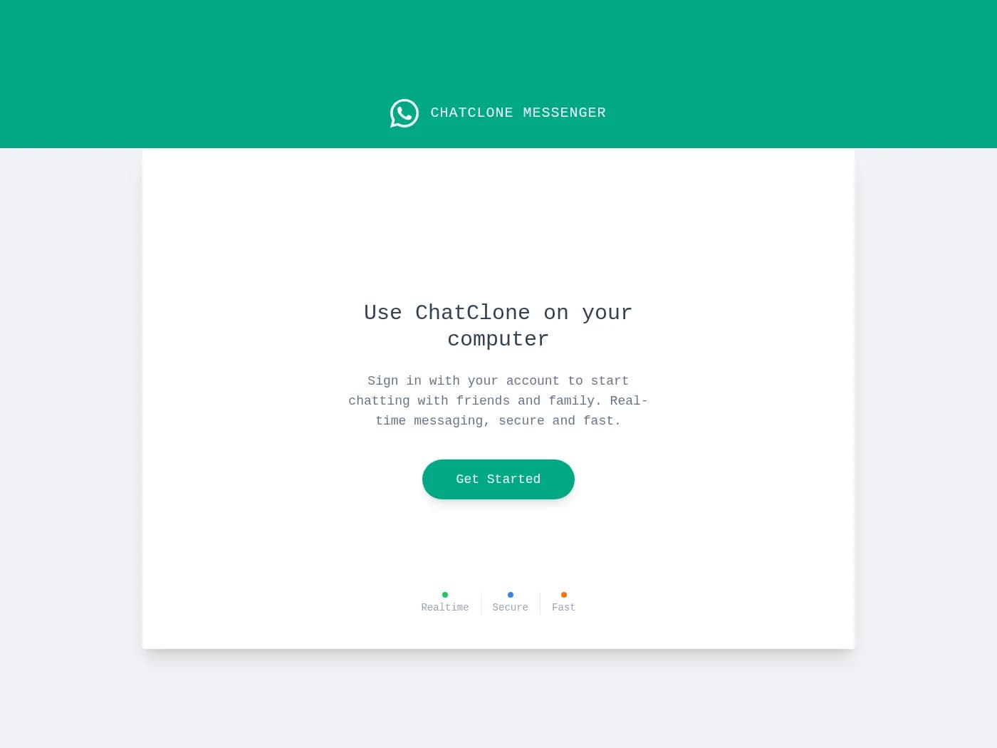 ChatClone Messenger
