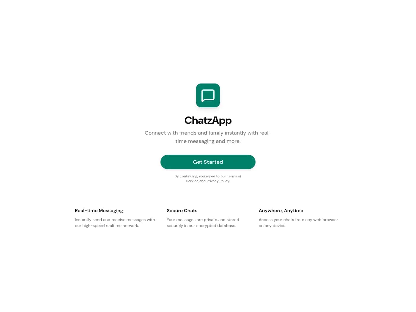 ChatzApp Clone