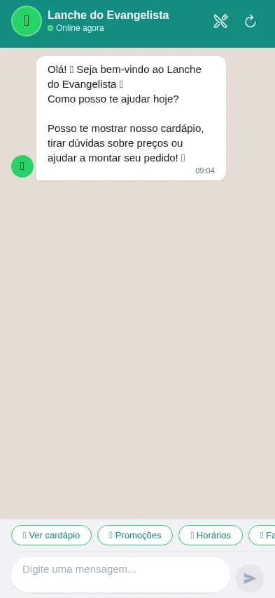 WhatsApp Delivery Chatbot