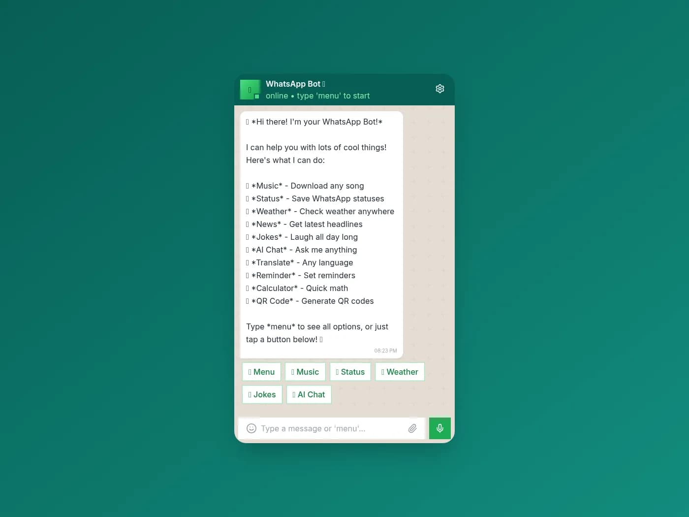 WhatsApp File Bot