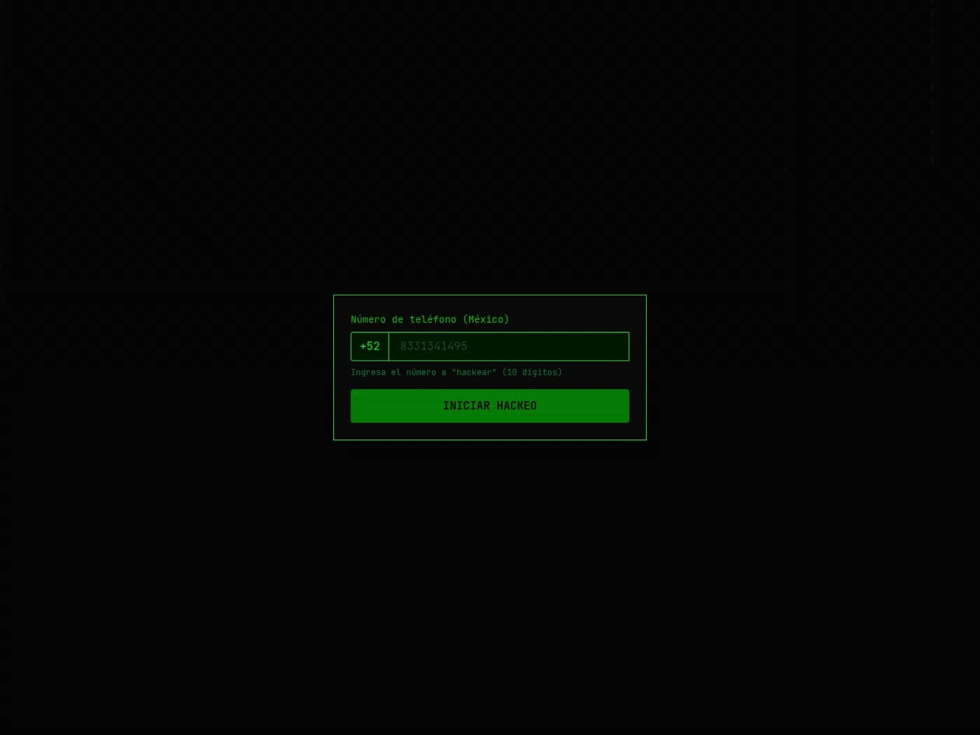 WhatsApp Hack Simulator