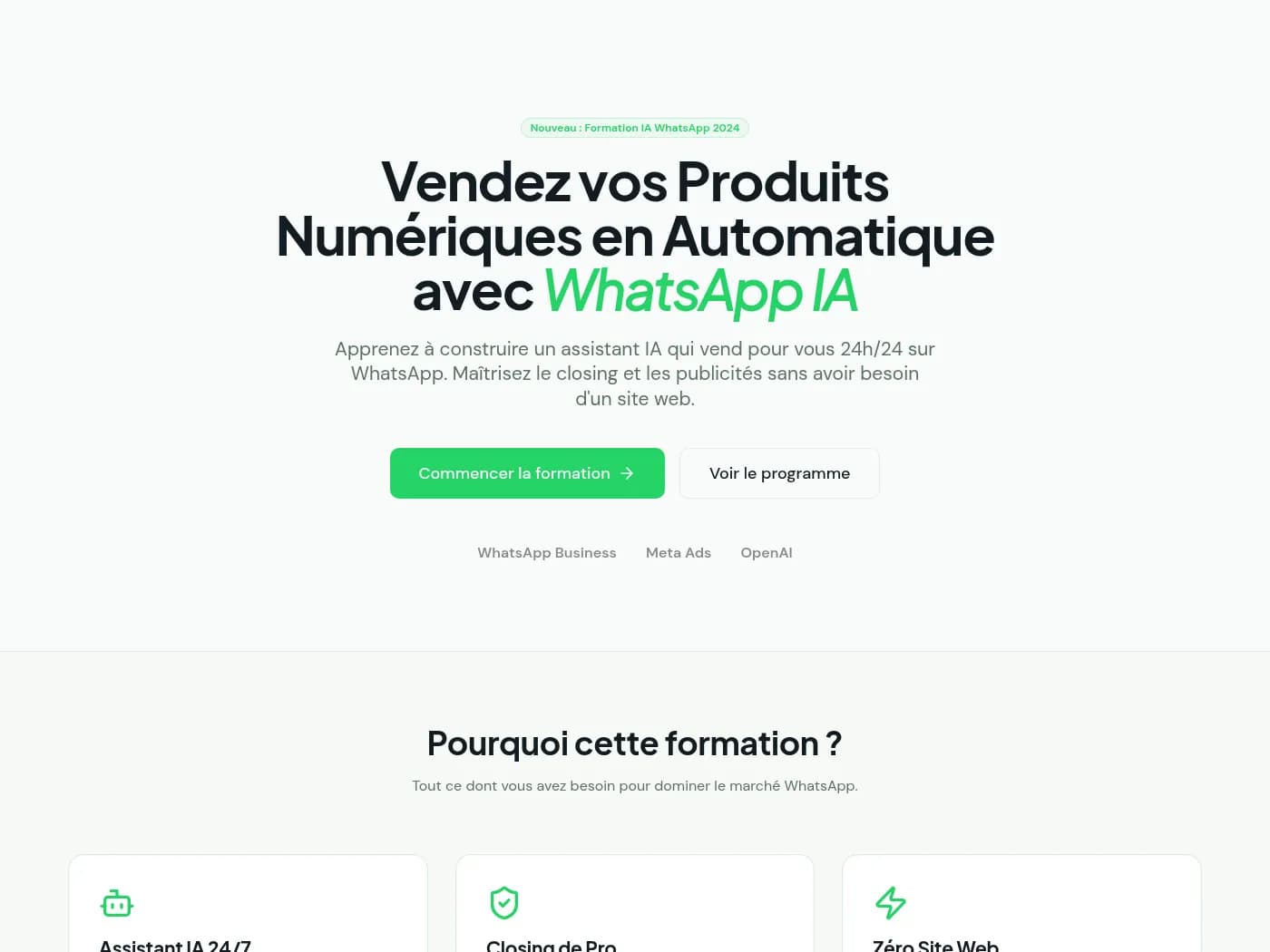WhatsApp IA Sales Guide
