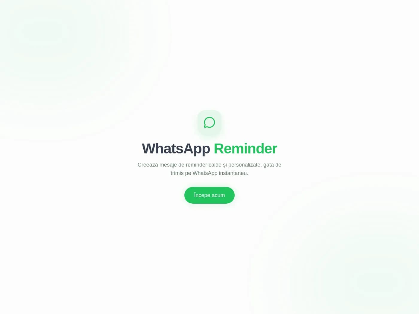 WhatsApp Reminder Generator