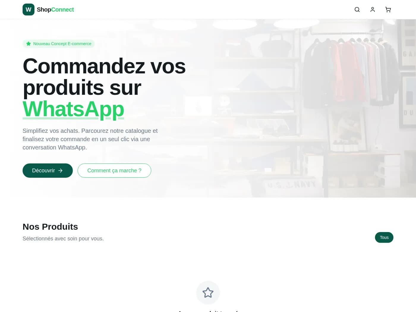WhatsApp Shop Connect