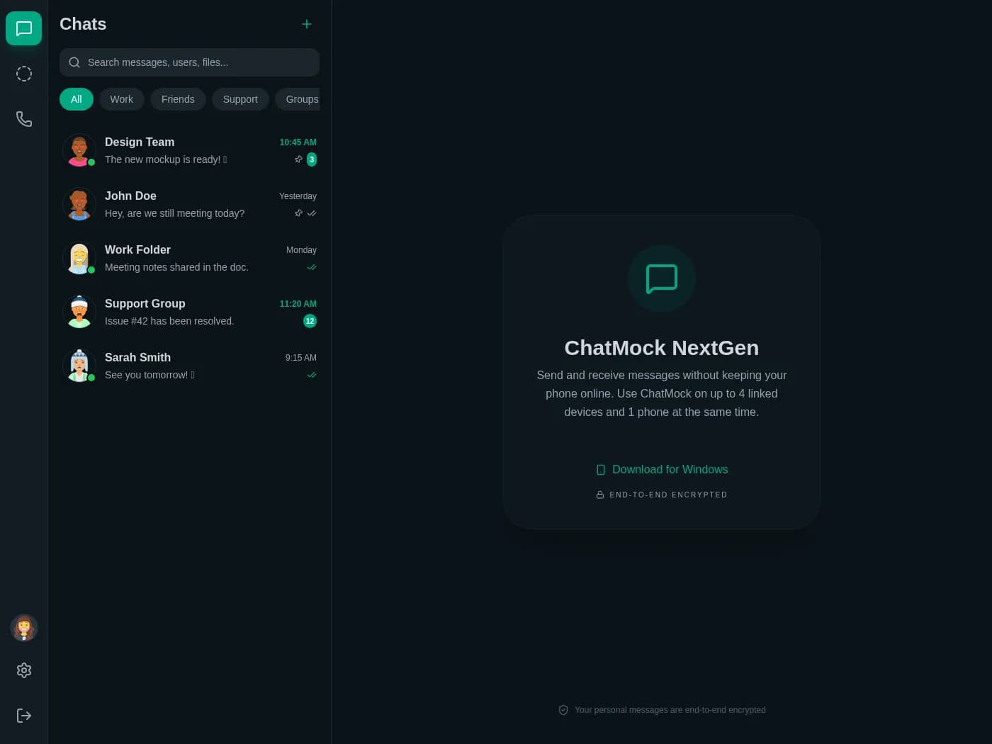 ChatMock NextGen UI