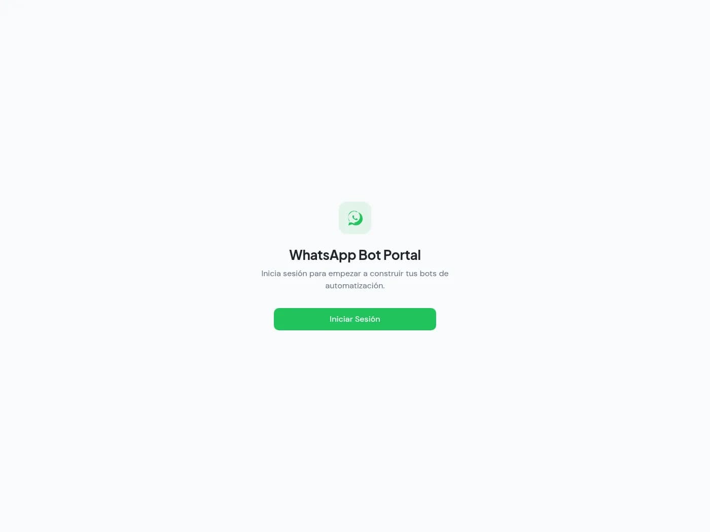 WhatsApp Web API Portal
