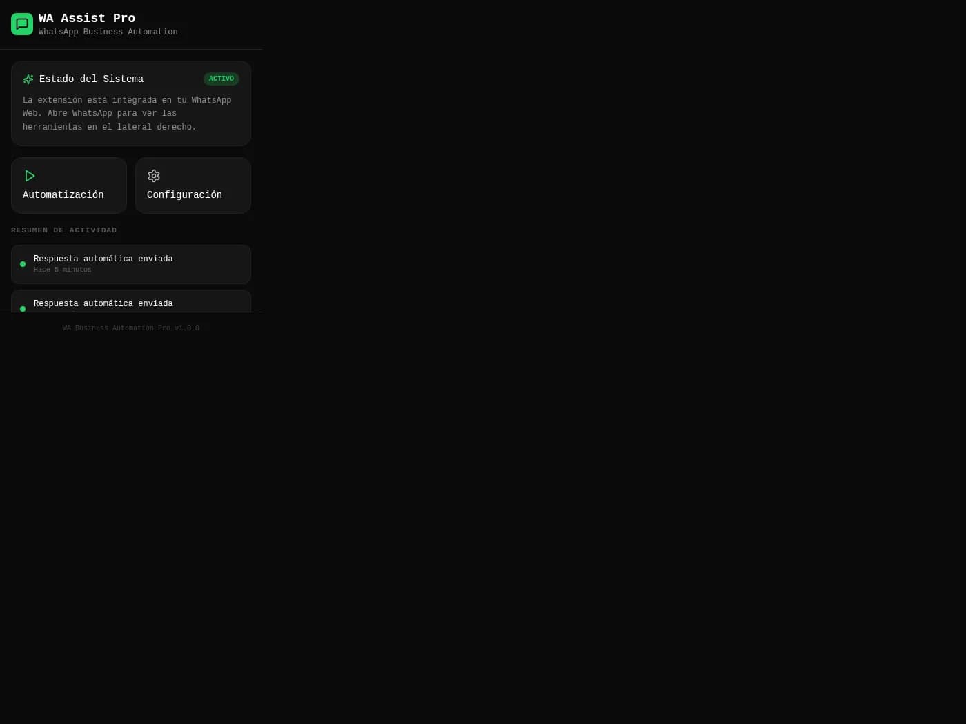 WhatsApp Web Assist