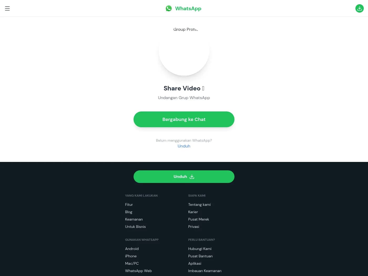 WhatsJoin Web Simulator