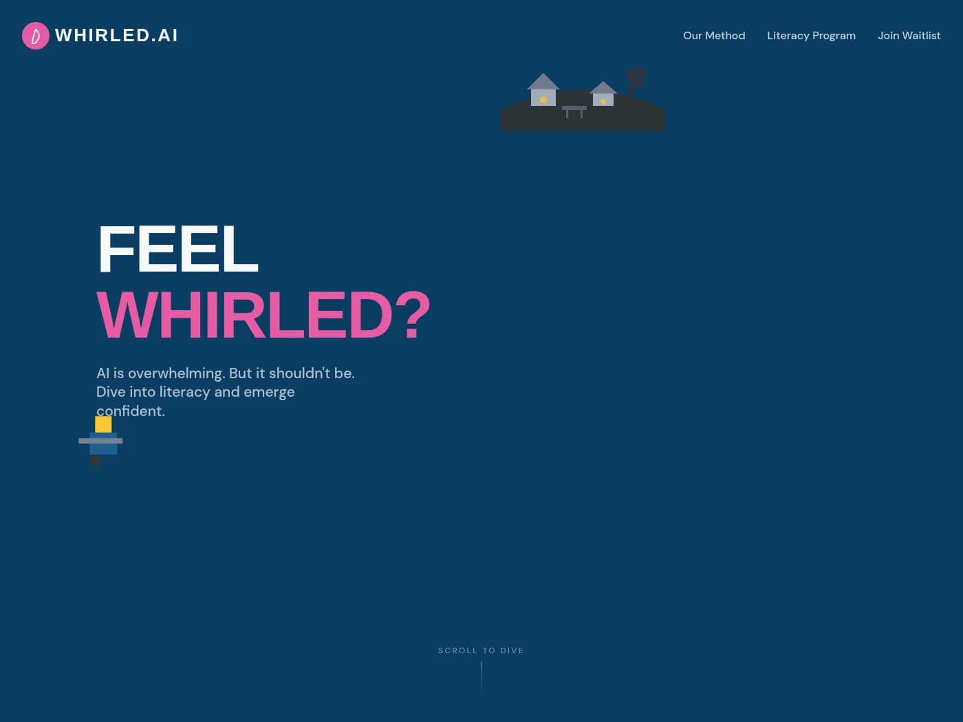 Whirled.AI Hero Scroll
