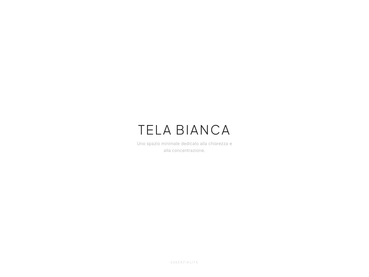 White Canvas Homepage