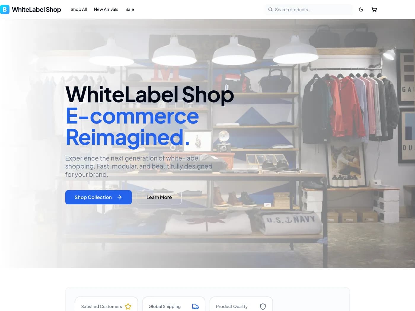 WhiteLabel Shopfront