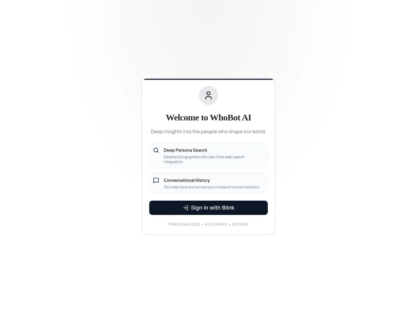 WhoBot AI