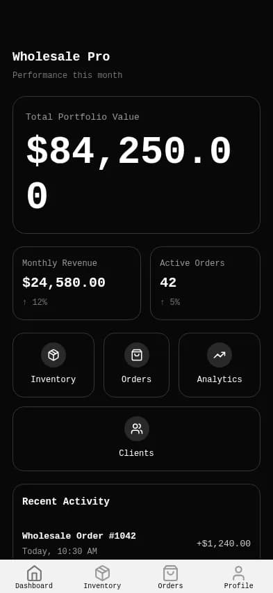 Wholesale App Pro