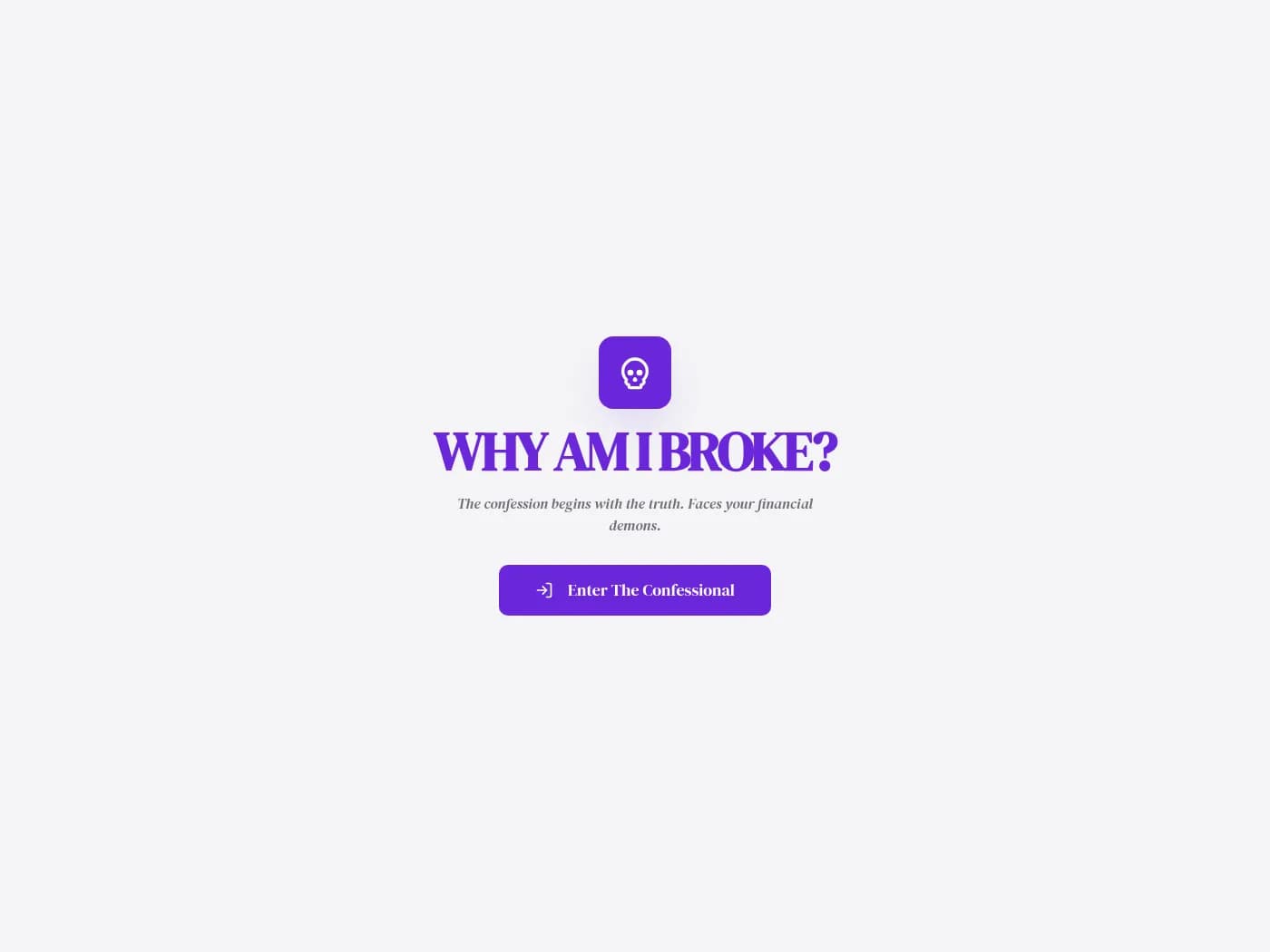 Why Am I Broke?