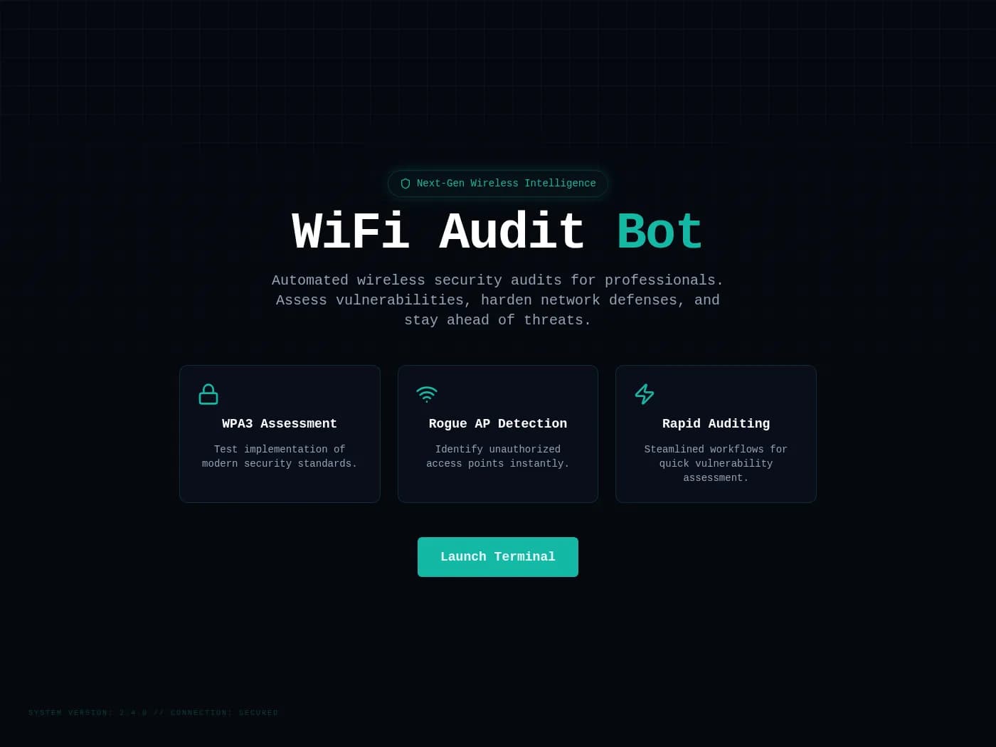 WiFi Audit Bot