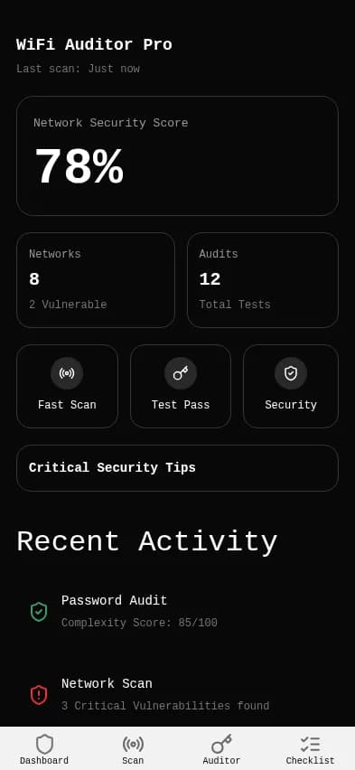WiFi Auditor Pro