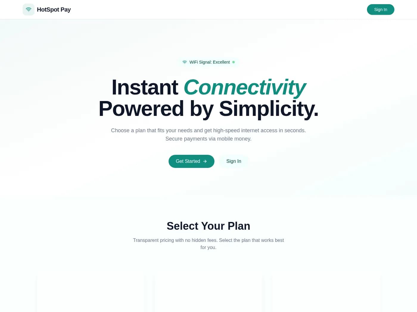 HotSpot Pay Portal