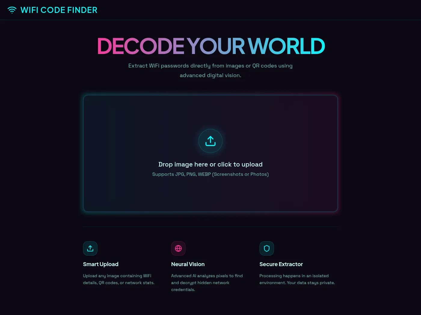 WiFi Code Finder
