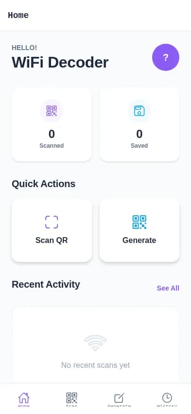 WiFi Decoder App