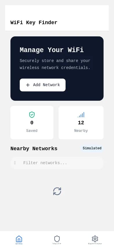 Wifi Key Finder