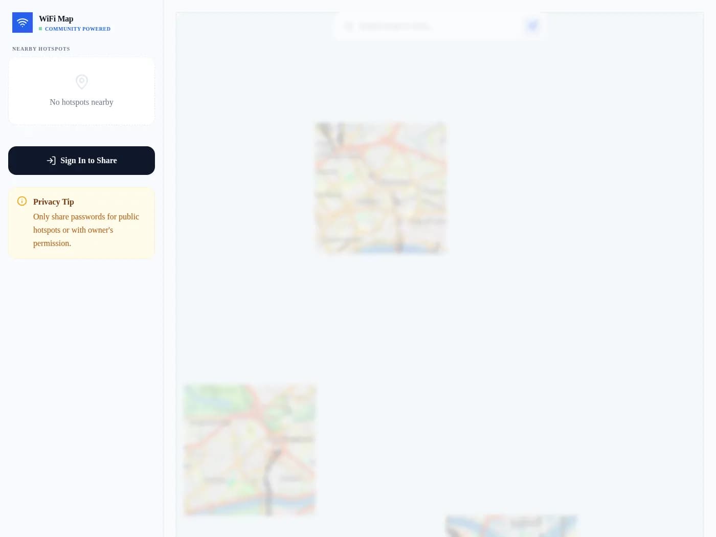 WiFi Map Finder