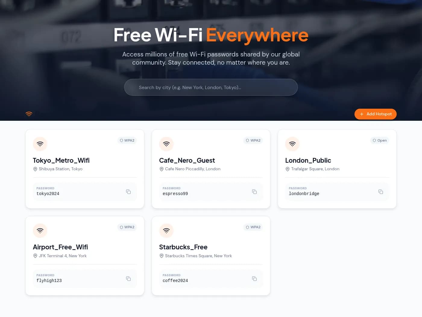 Wi-Fi Password Finder