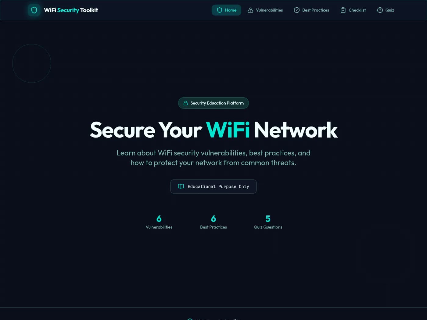 WiFi Security Toolkit