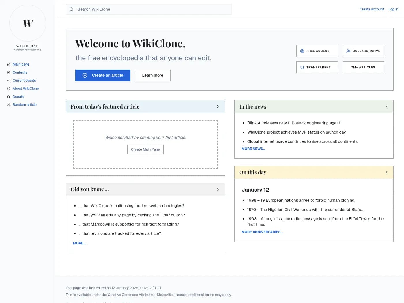 WikiClone