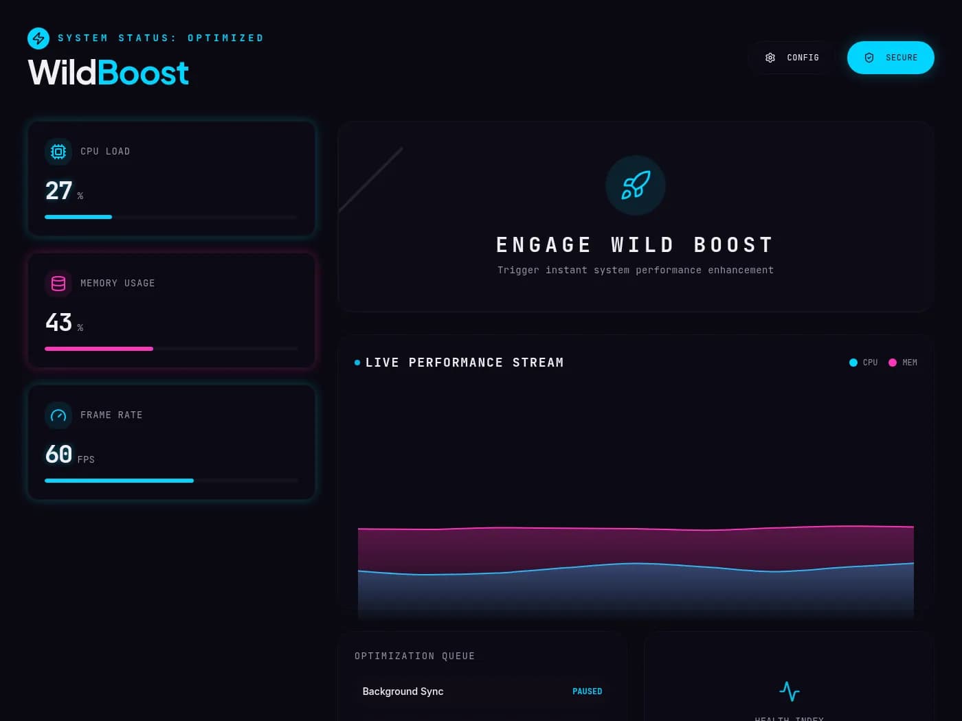 WildBoost Dashboard