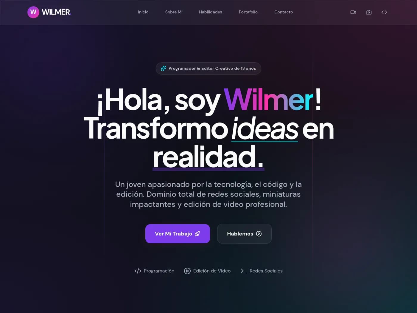Wilmer's Creative Portfolio