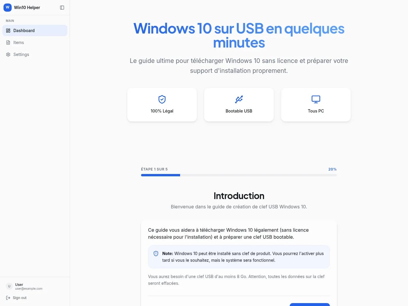 Win10 Boot USB Helper