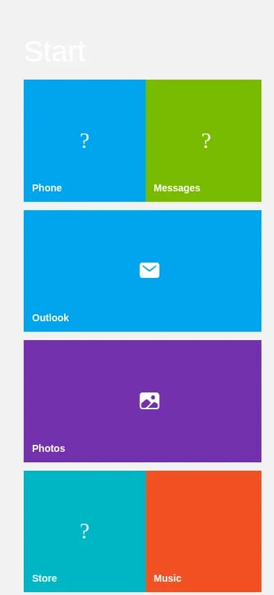 Win8 Mobile Experience