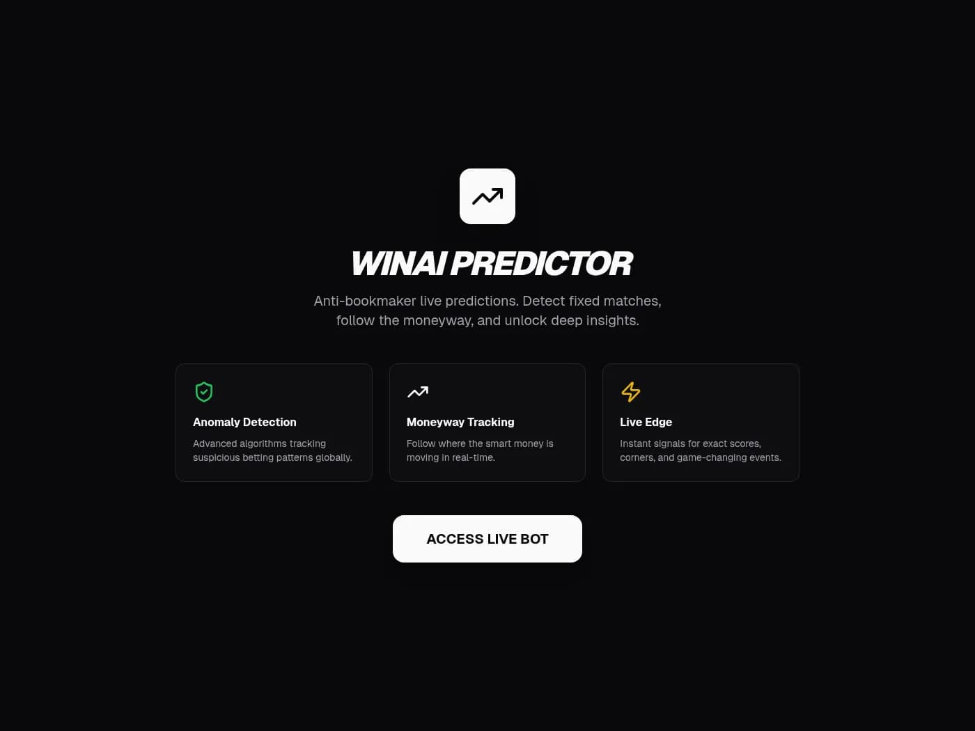 WinAI Sports Predictor