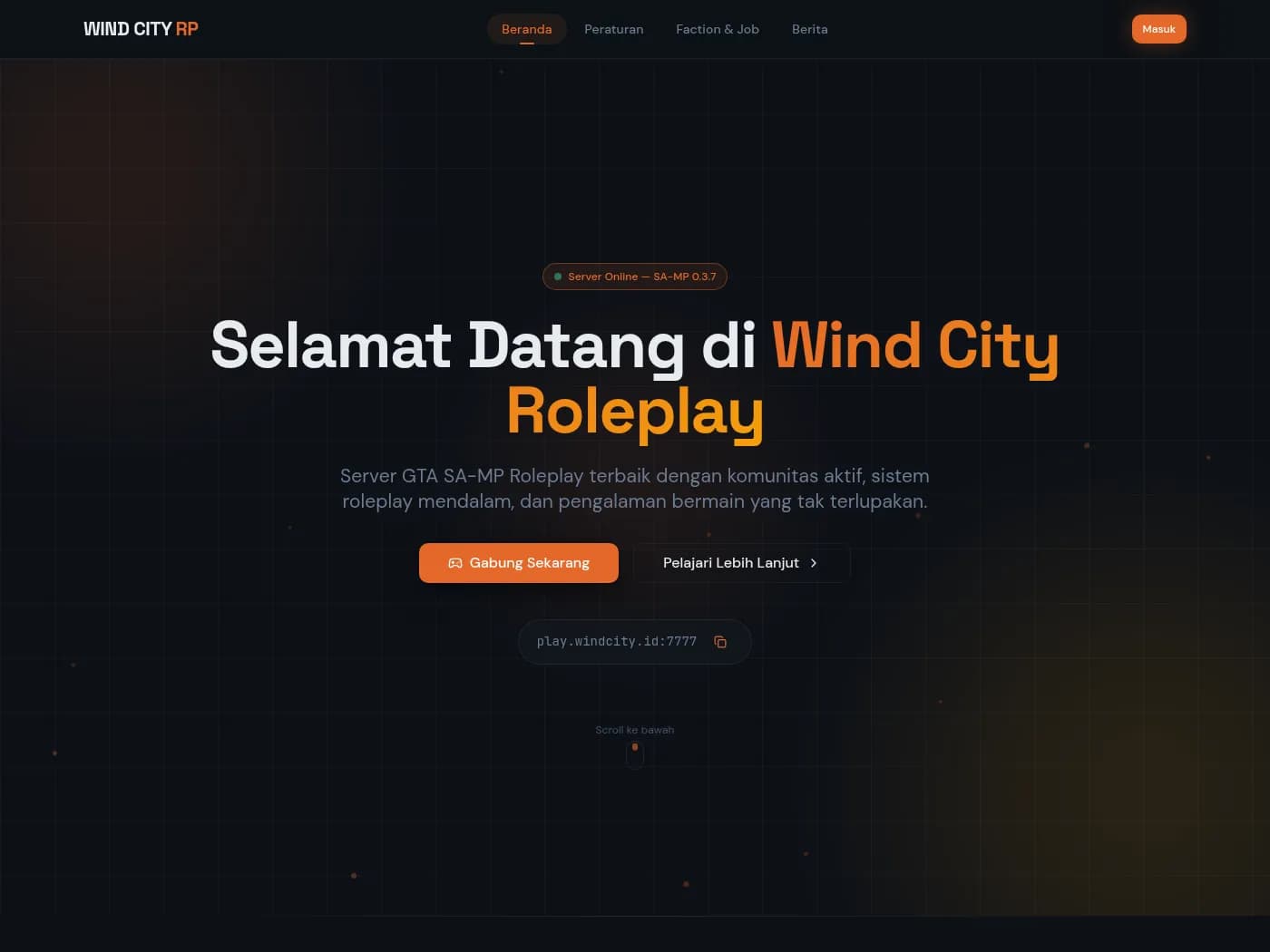 Wind City Roleplay Web
