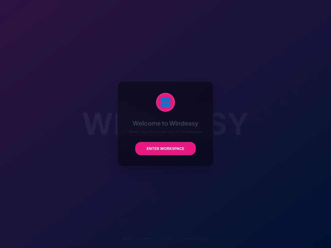 Windeasy OS Simulator