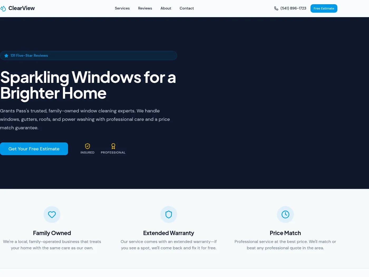 ClearView Window Cleaning