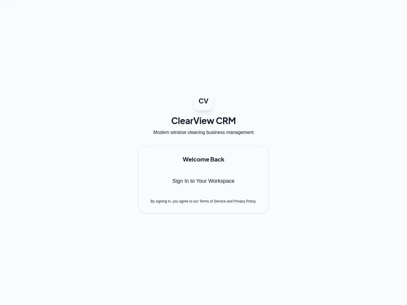 ClearView CRM