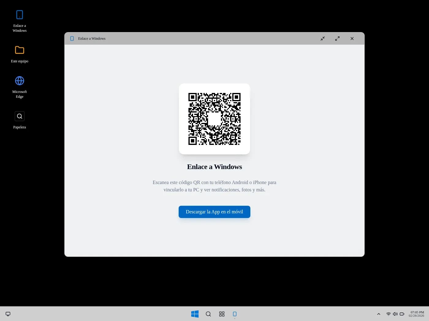 Windows 11 QR Launcher