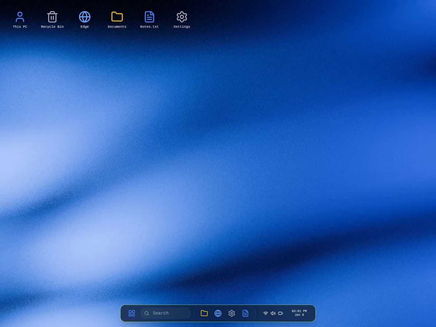 Windows 12 Web Clone